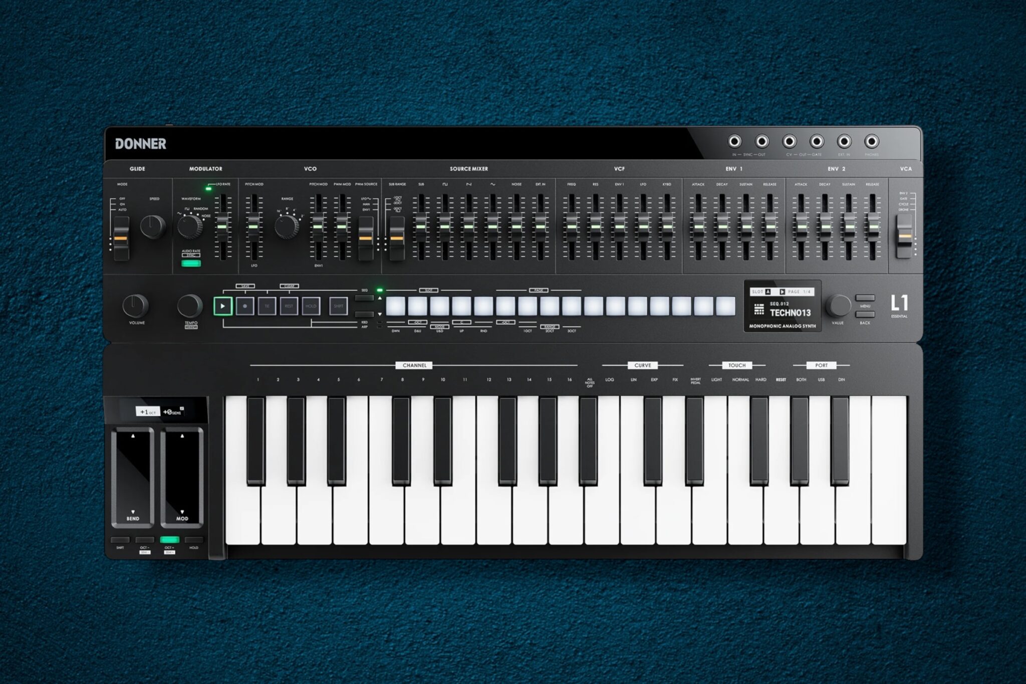 Donner Essential L1 Synthesizer: A Nostaglic Tribute to an Dance Music ...